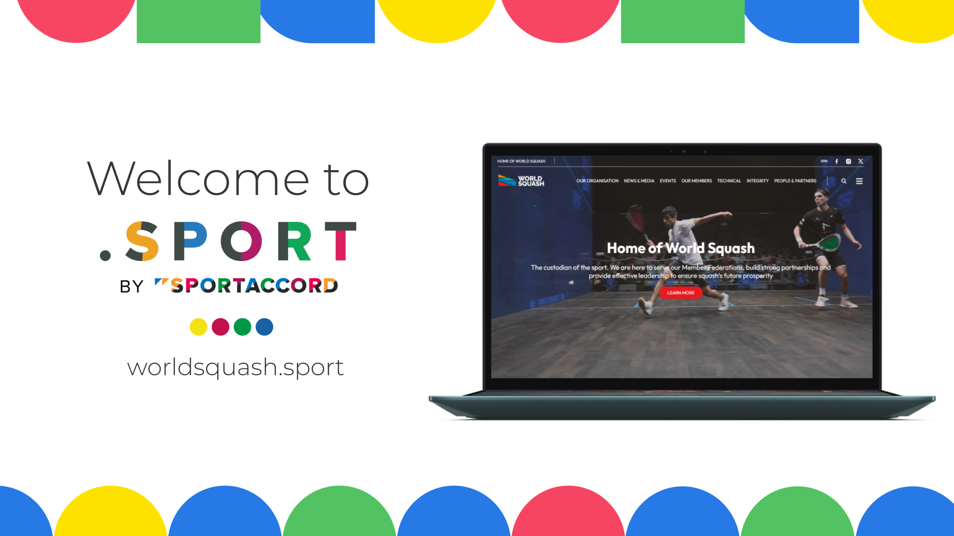 World Squash strengthens digital identity with launch of .SPORT domain ...
